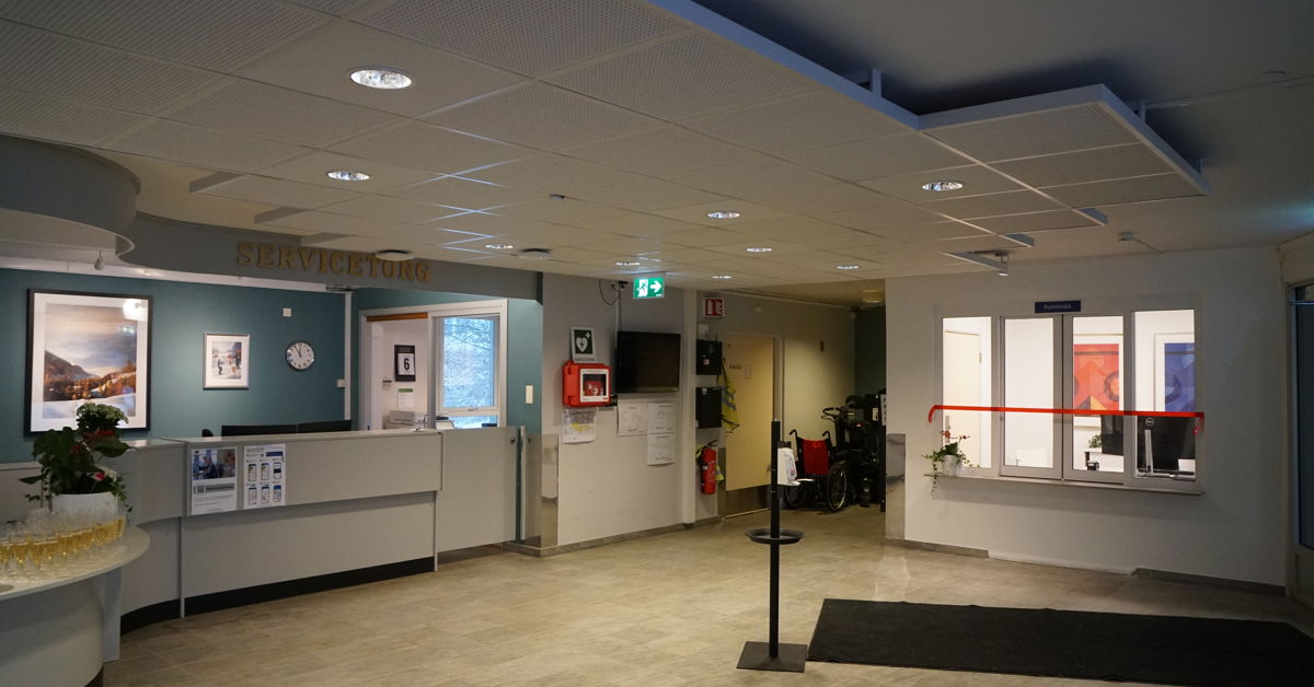 Poliklinikkens resepsjon er flyttet - Sunnaas sykehus HF